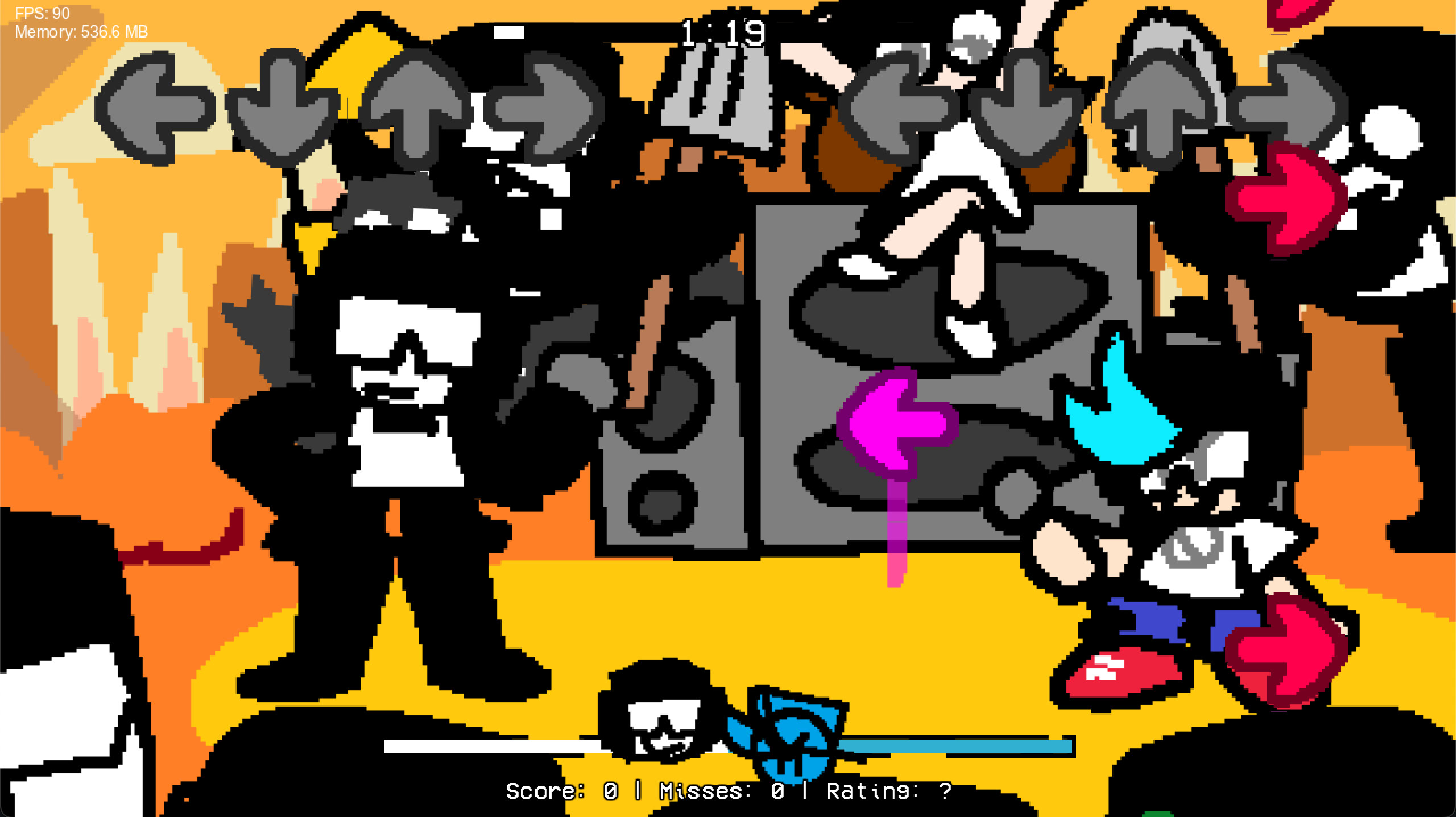 FNF BUT BAD: The Psych Engine Port Mod for Friday Night Funkin' | FNF Mods