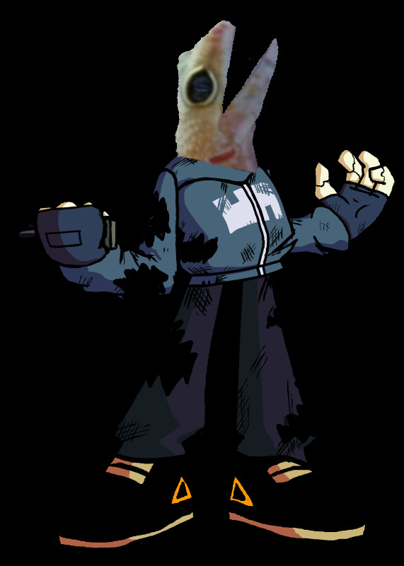 VS Tabi But With Lizard Head [Friday Night Funkin'] [Mods]