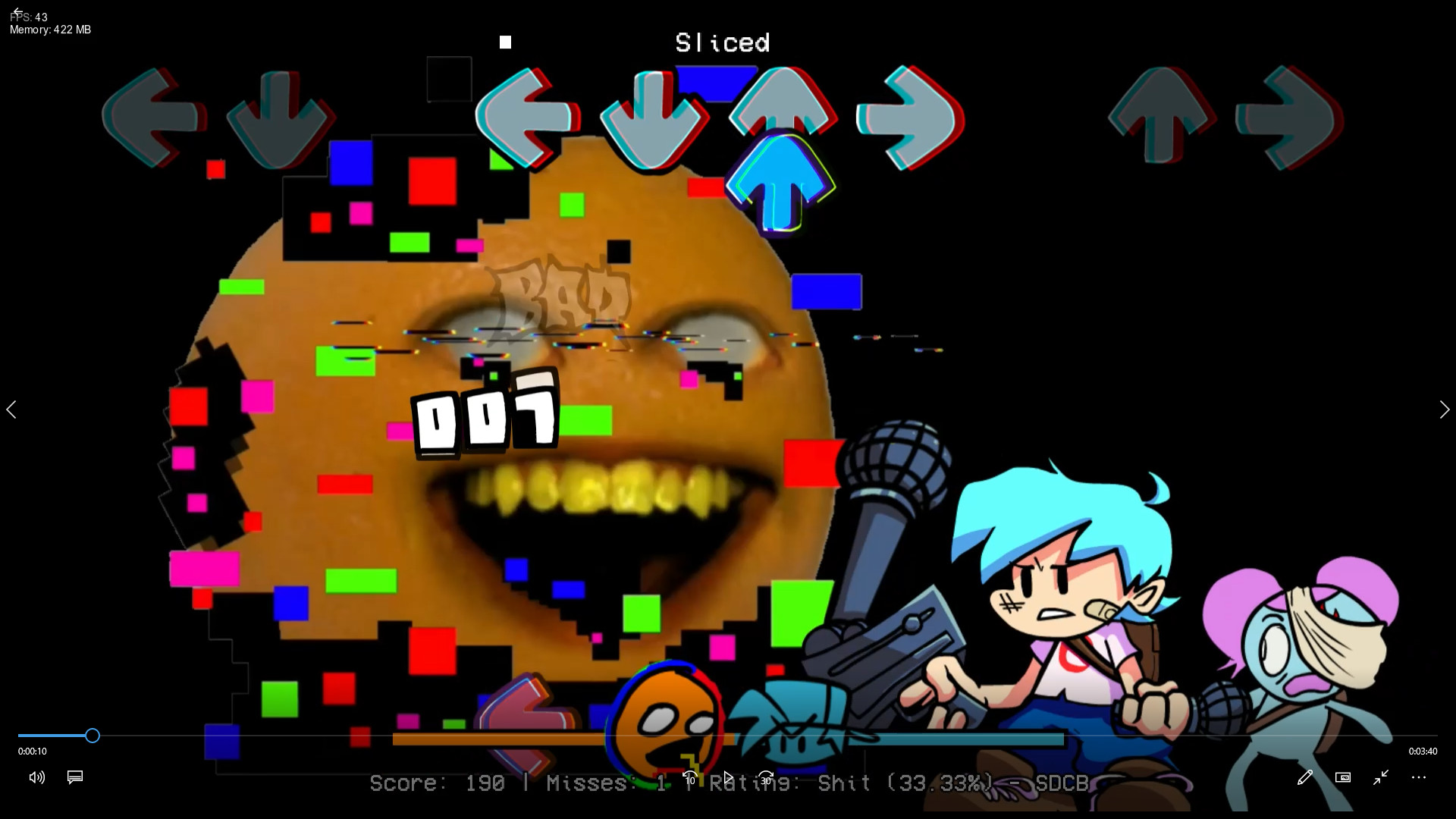 Vs Annoying Orange (HIGH EFFORT IRRITATING) Mod for Friday Night Funkin ...