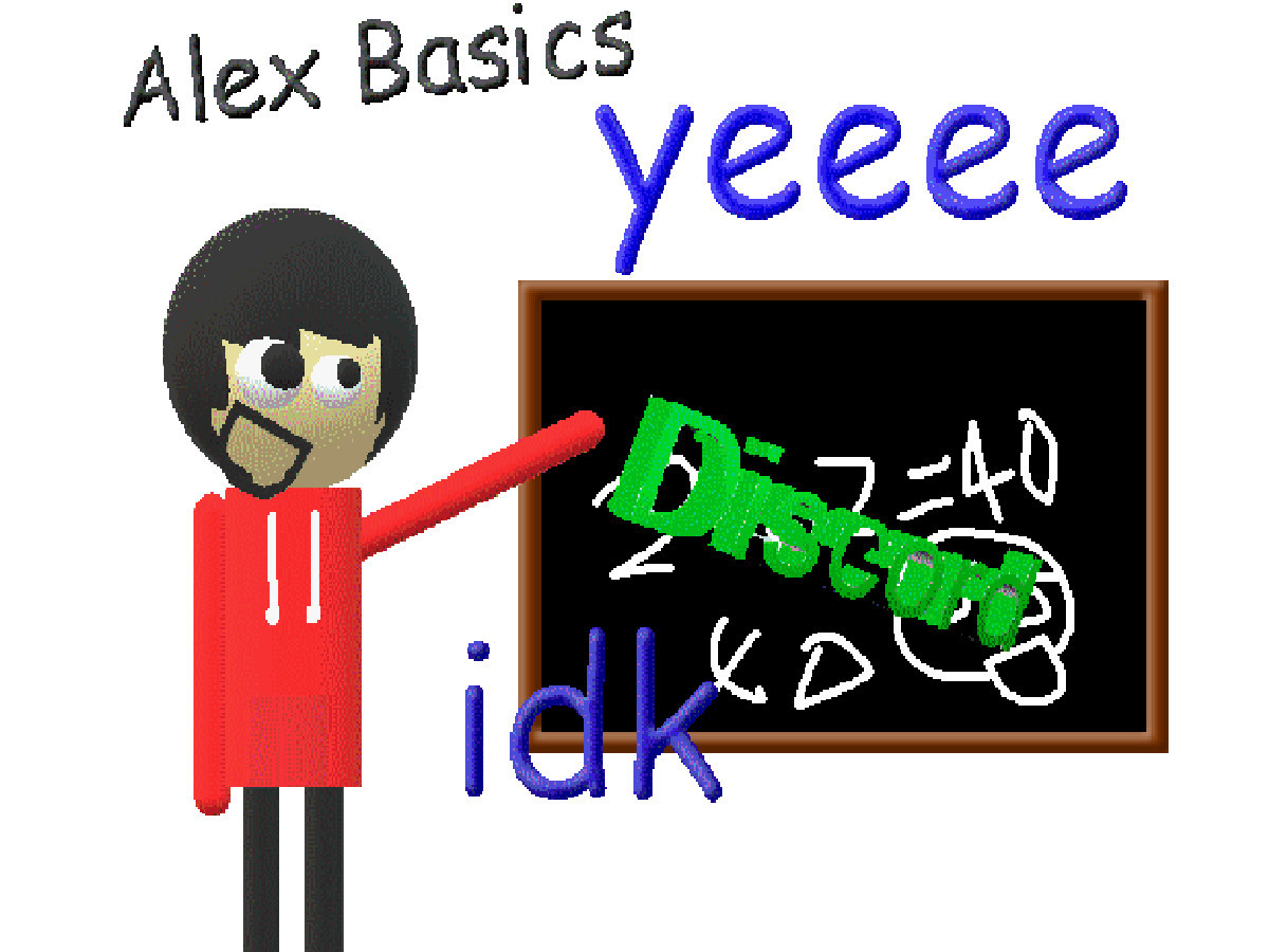 Alexander Basics New Update!! Mod for Baldi's Basics | Baldi Mods