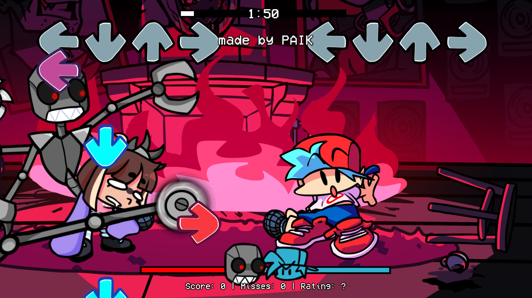 Uproar but KB sing it (Fanmade) Mod for Friday Night Funkin' | FNF Mods