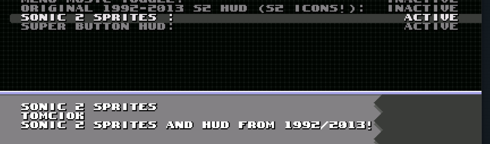 Some Sonic 2 Sprites from Original [Sonic The Hedgehog 2 Absolute] [Mods]