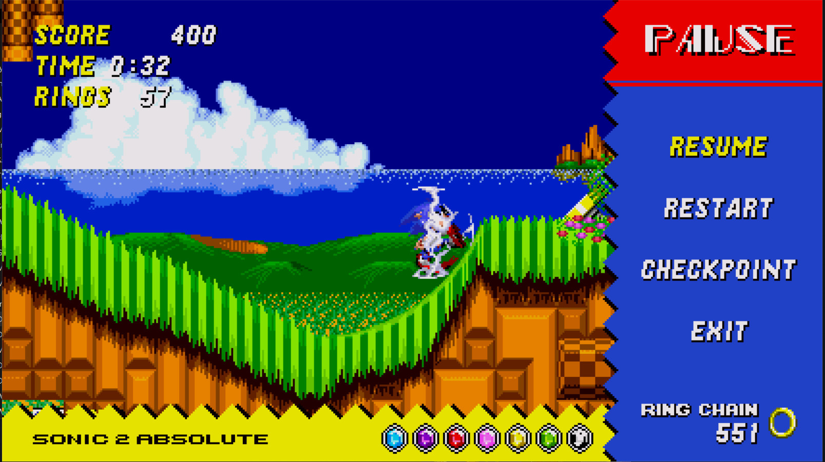 Some Sonic 2 Sprites from Original [Sonic The Hedgehog 2 Absolute] [Mods]