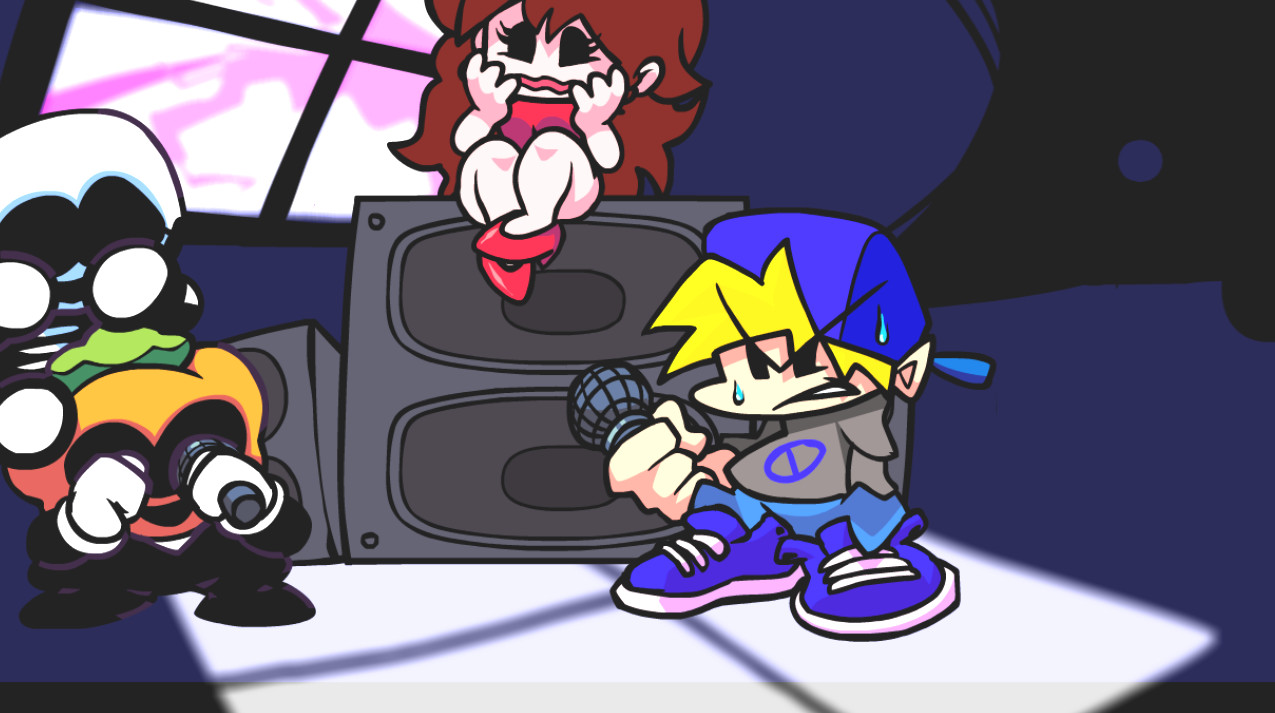 Thunder Note Boyfriend Skin [Friday Night Funkin'] [Mods]