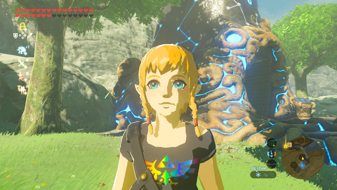 Pride Shirt for Link and Linkle 2/3 Mod for The Legend of Zelda: Breath ...