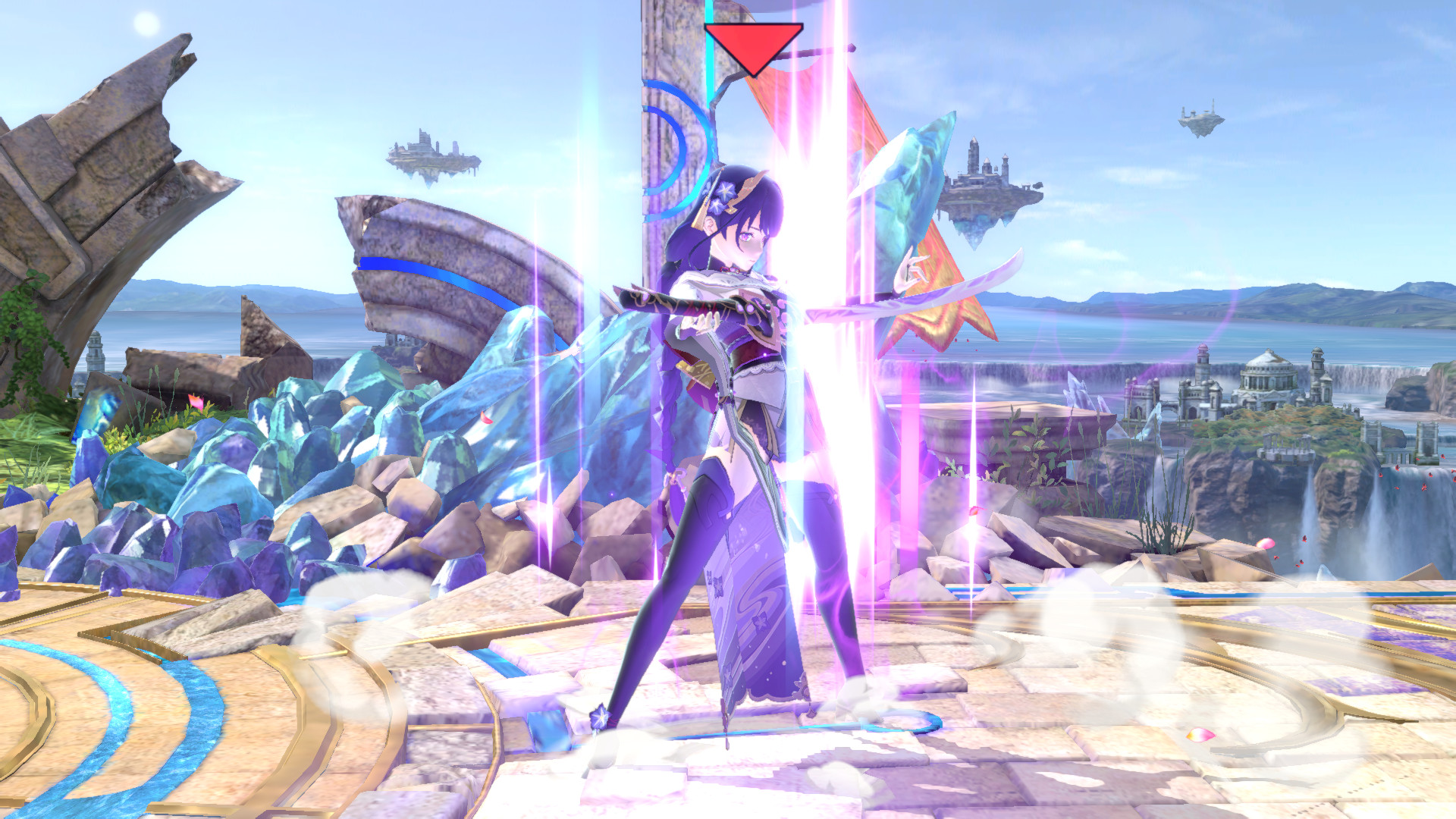 Raiden Shogun (Sword) (Genshin Impact) Mod for Super Smash Bros ...