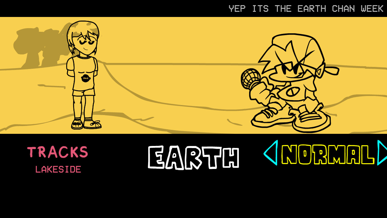 Vs Earth-Chan Mod for Friday Night Funkin' | FNF Mods