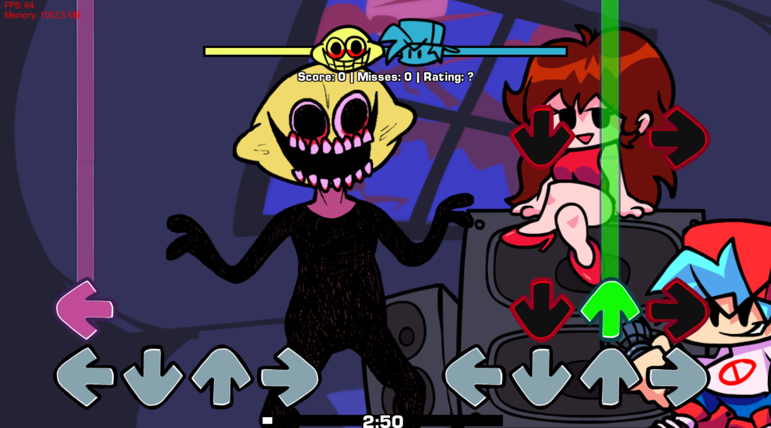 Original FNF but its impossible Update V0.7 [Friday Night Funkin'] [Mods]