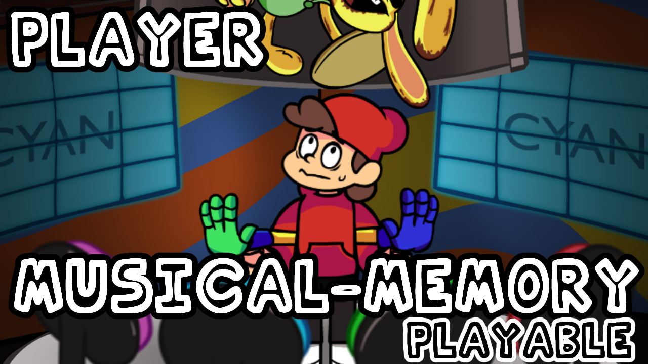 Player Musical-Memory [Playable] Mod for Friday Night Funkin' | FNF Mods