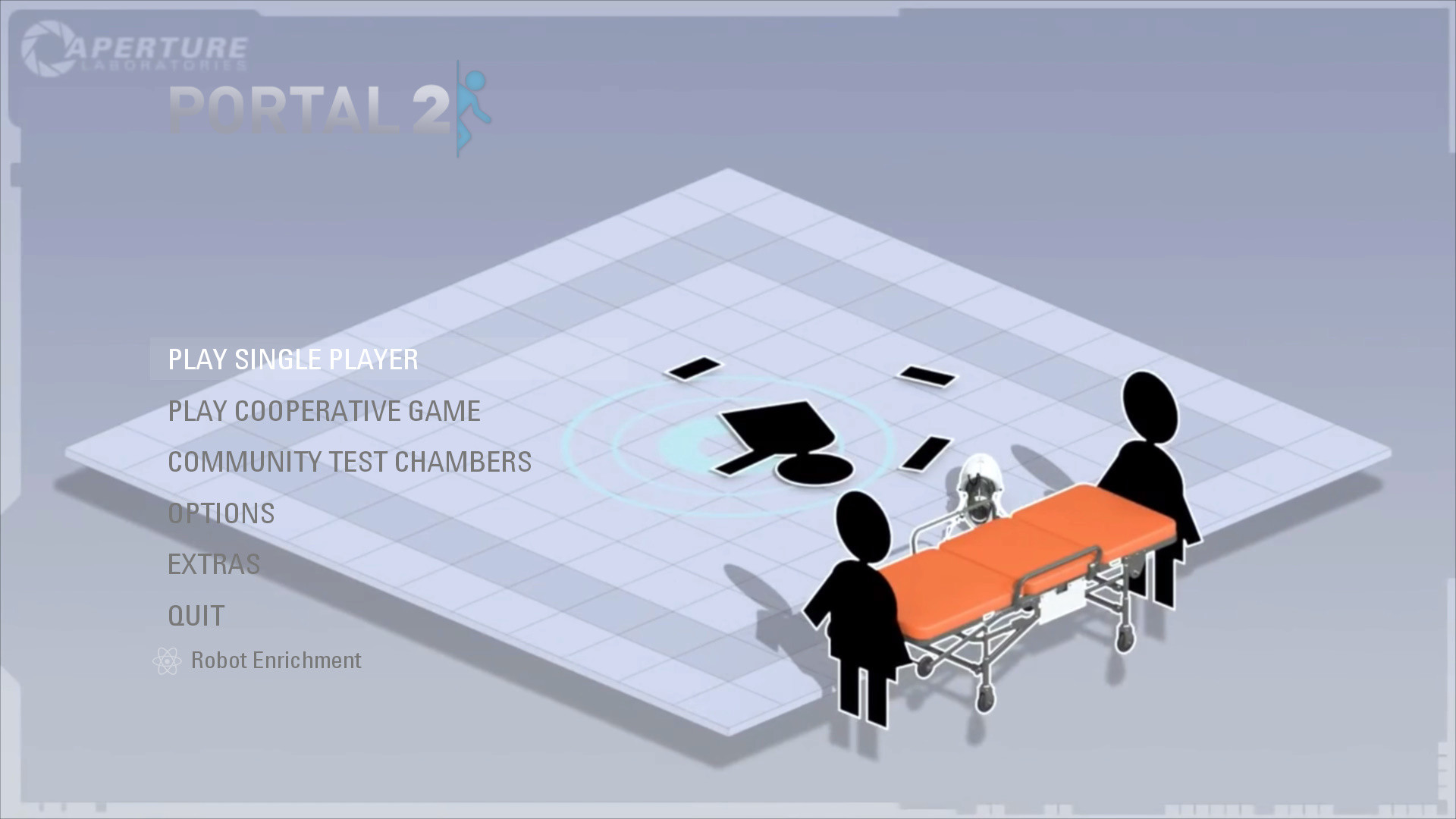 Portal 2 Menu Wallpaper Video Portal 2 | Interface In Game