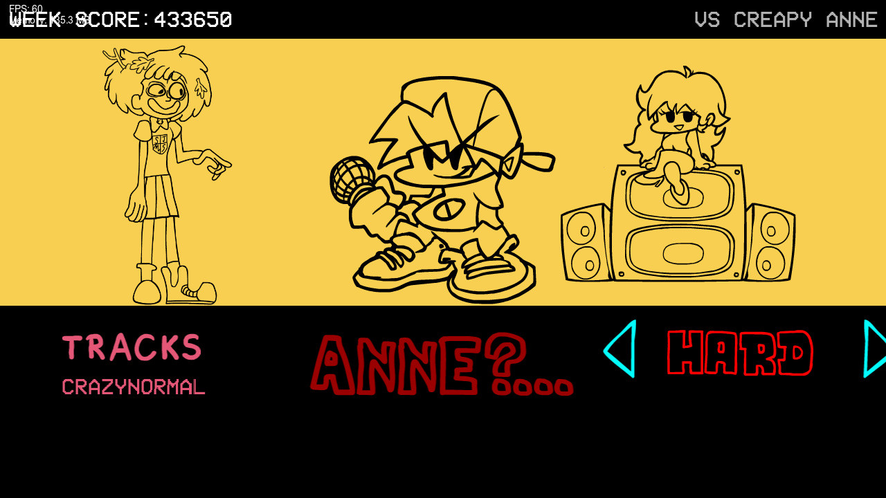 Friday Night Funkin: Anne's Nightmares / Amphibia Mod for Friday Night ...