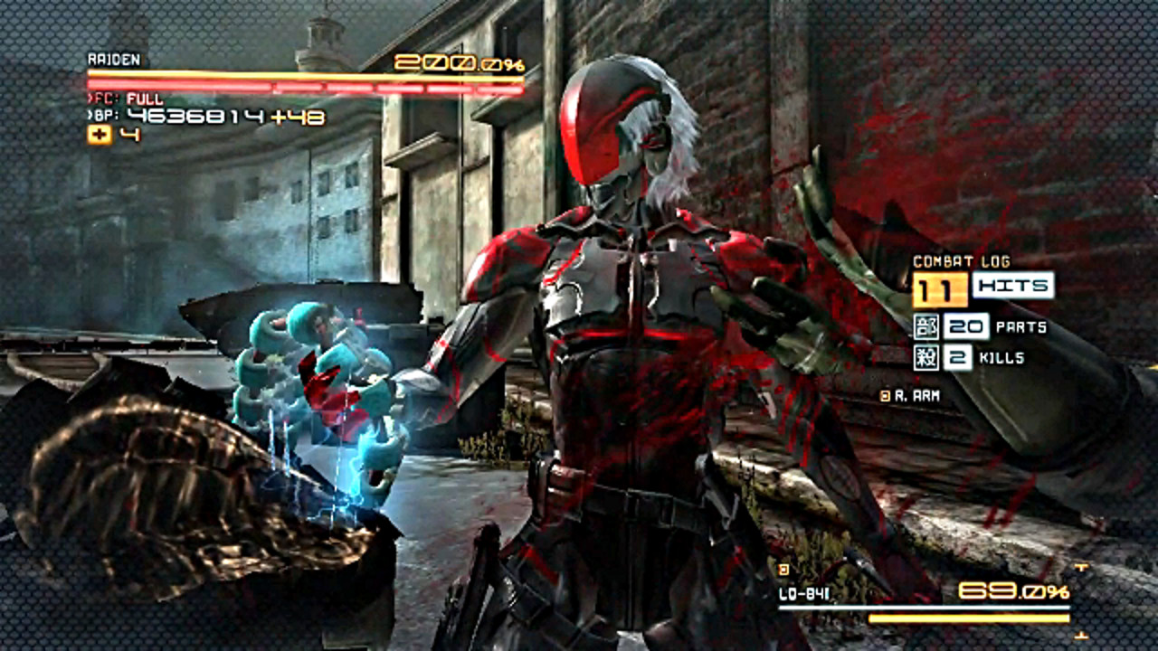 Monsoon Frame for MGS4 Raiden Mod for Metal Gear Rising: Revengeance ...