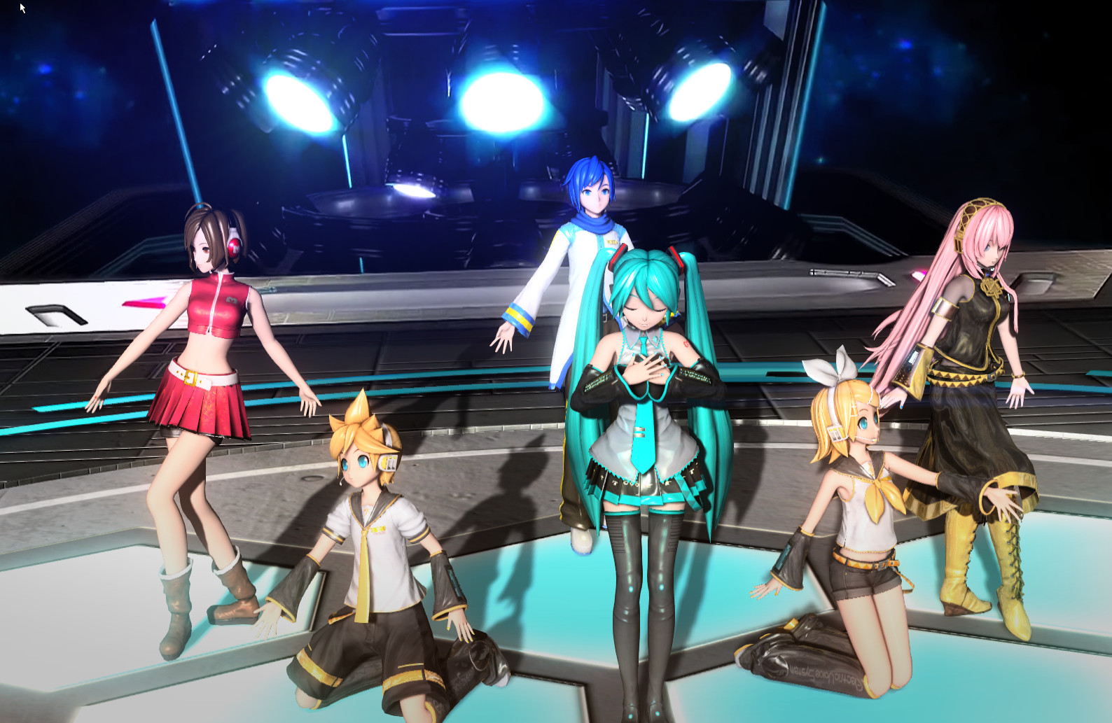 DTe Styled Costumes Mod for Hatsune Miku: Project DIVA Mega Mix+ ...
