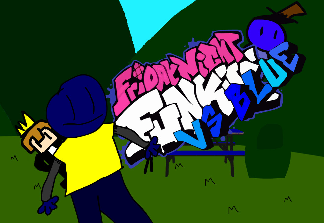 VS Blue Guy Mod for Friday Night Funkin' | FNF Mods