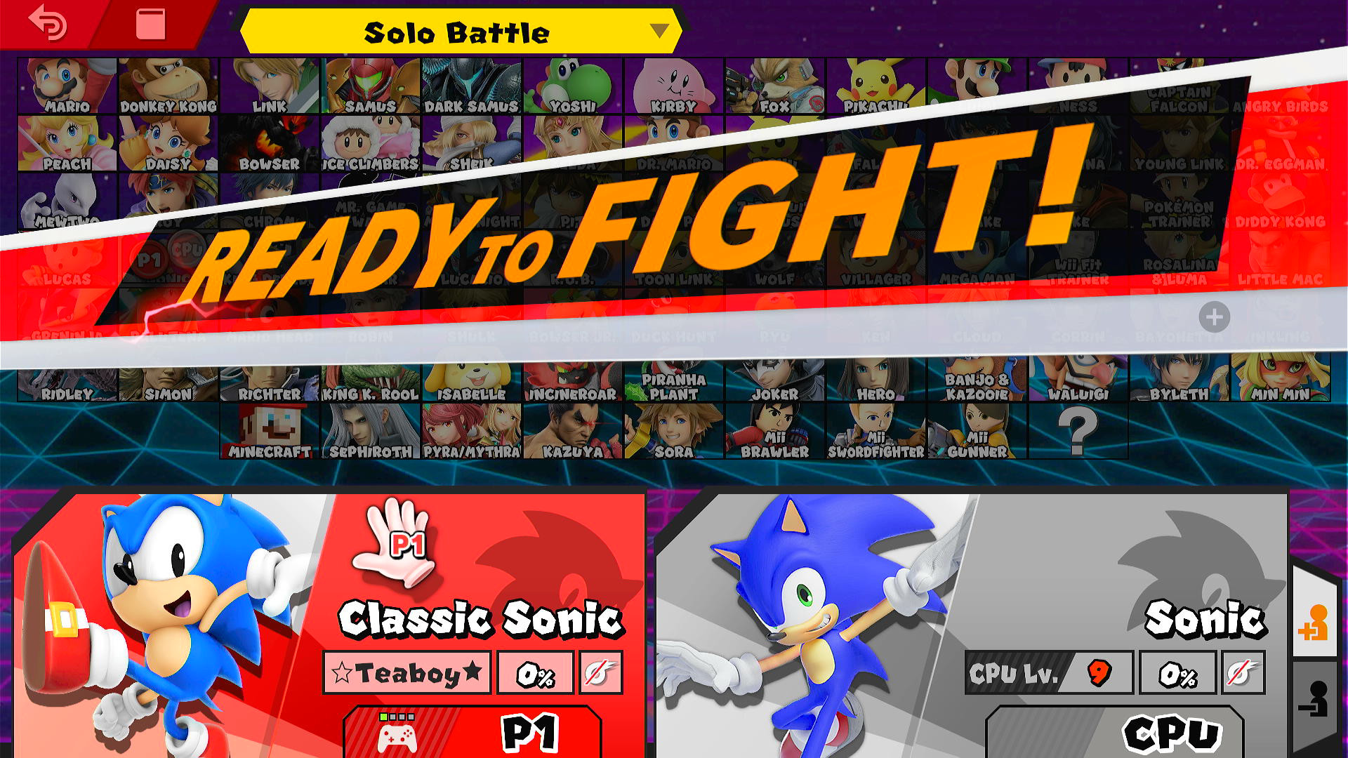 NibrocRock's Classic Sonic UI Mod for Super Smash Bros. Ultimate | SSBU ...