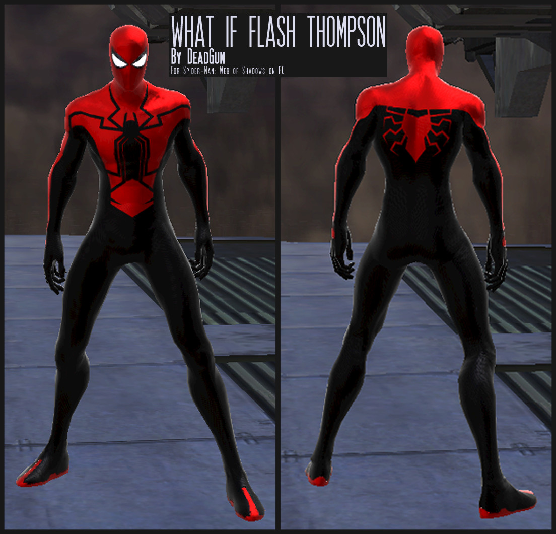 Flash Thompson Suit Mod for Spider-Man: Web of Shadows | SM:WoS Mods