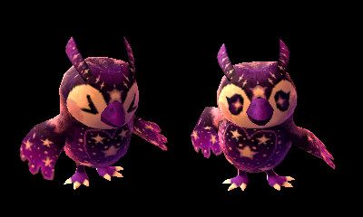 Moony the Owl Mod for Animal Crossing: New Leaf | AC:NL Mods