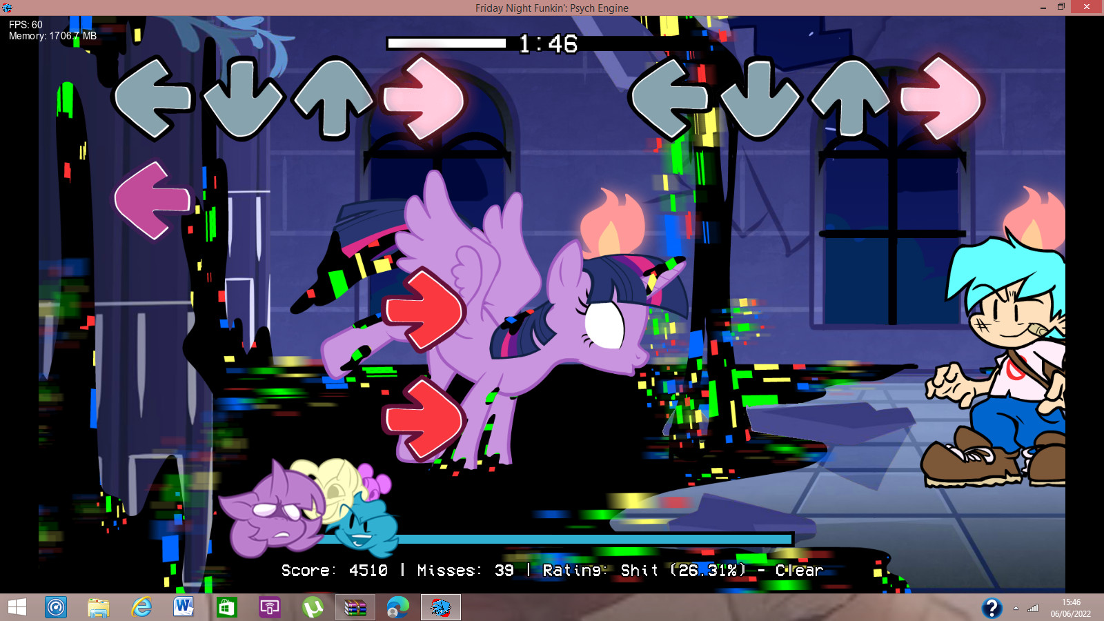 twilight sing with pinkie Mod for Friday Night Funkin' | FNF Mods