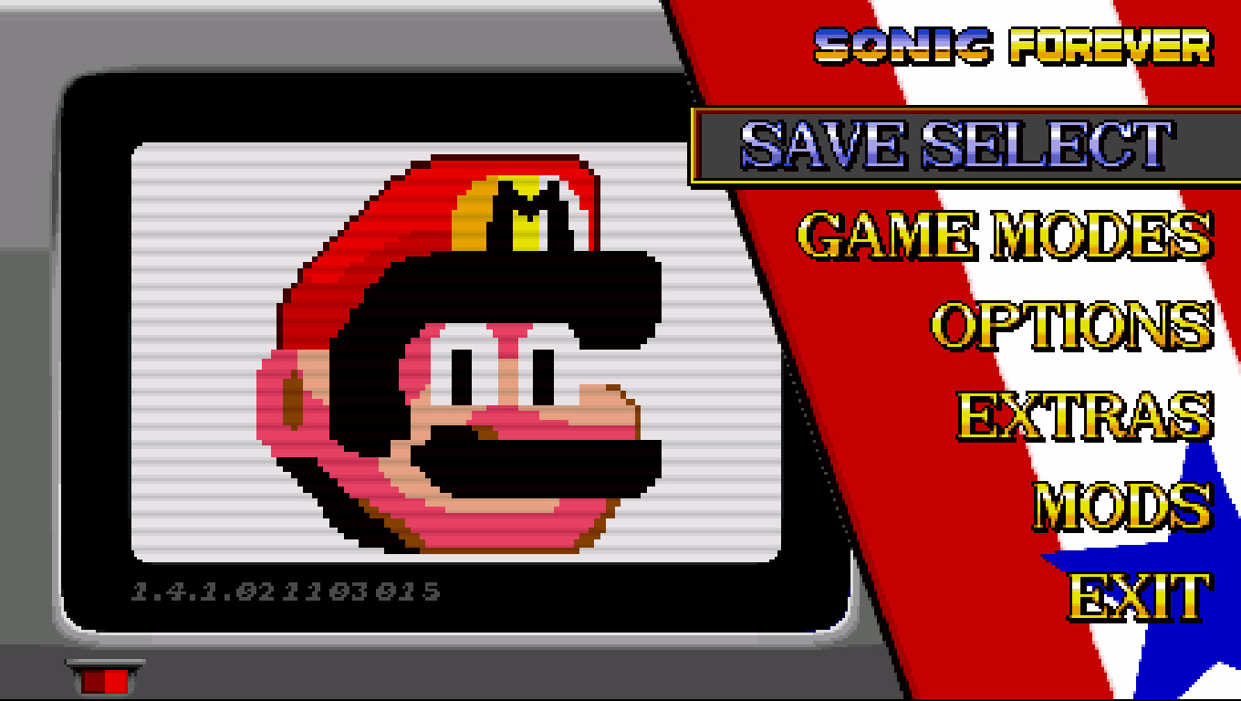 SMW Mario over Sonic Mod for Sonic the Hedgehog Forever | S1F Mods