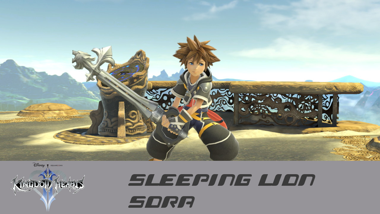 Sleeping Lion Sora (KH2) Mod for Super Smash Bros. Ultimate | SSBU Mods