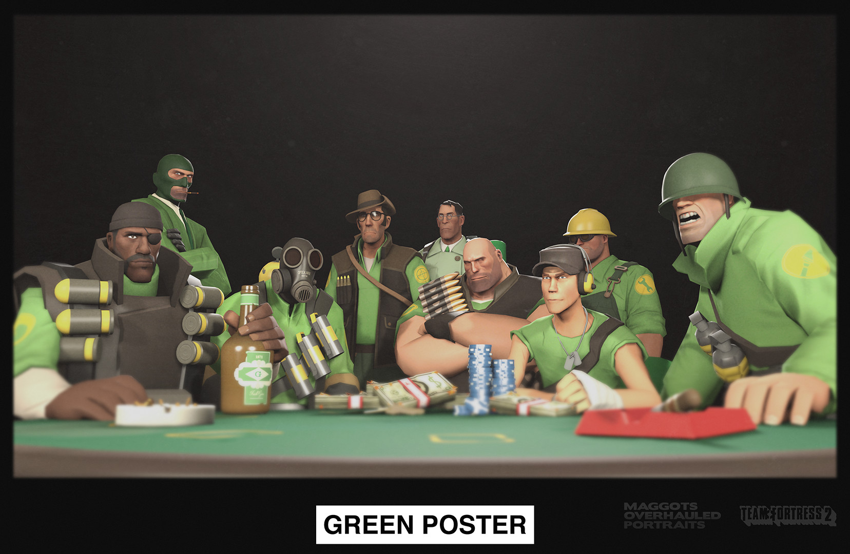 Maggots' Overhauled Portraits: Fight Songs Mod for Team Fortress 2 ...