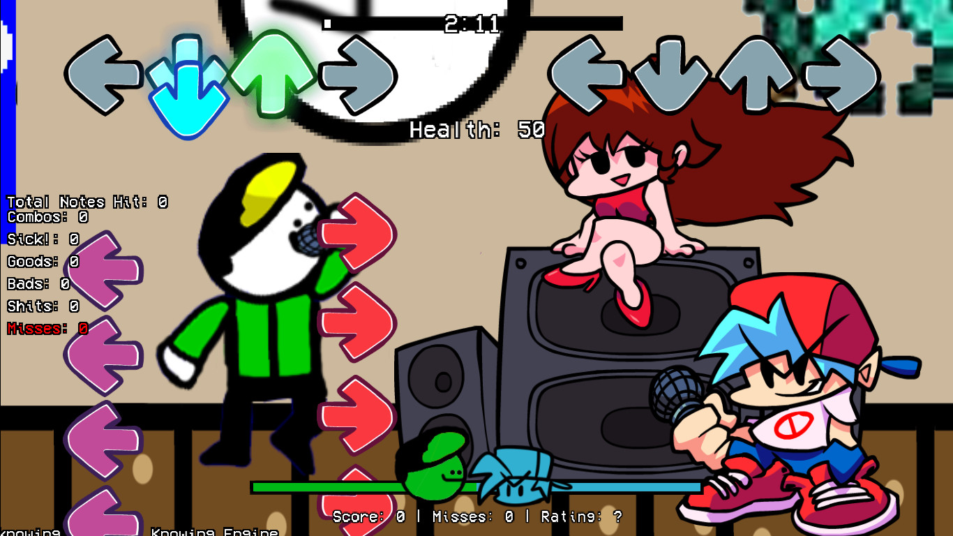 Vs un known Gamer 324 [2.5] Mod for Friday Night Funkin' | FNF Mods