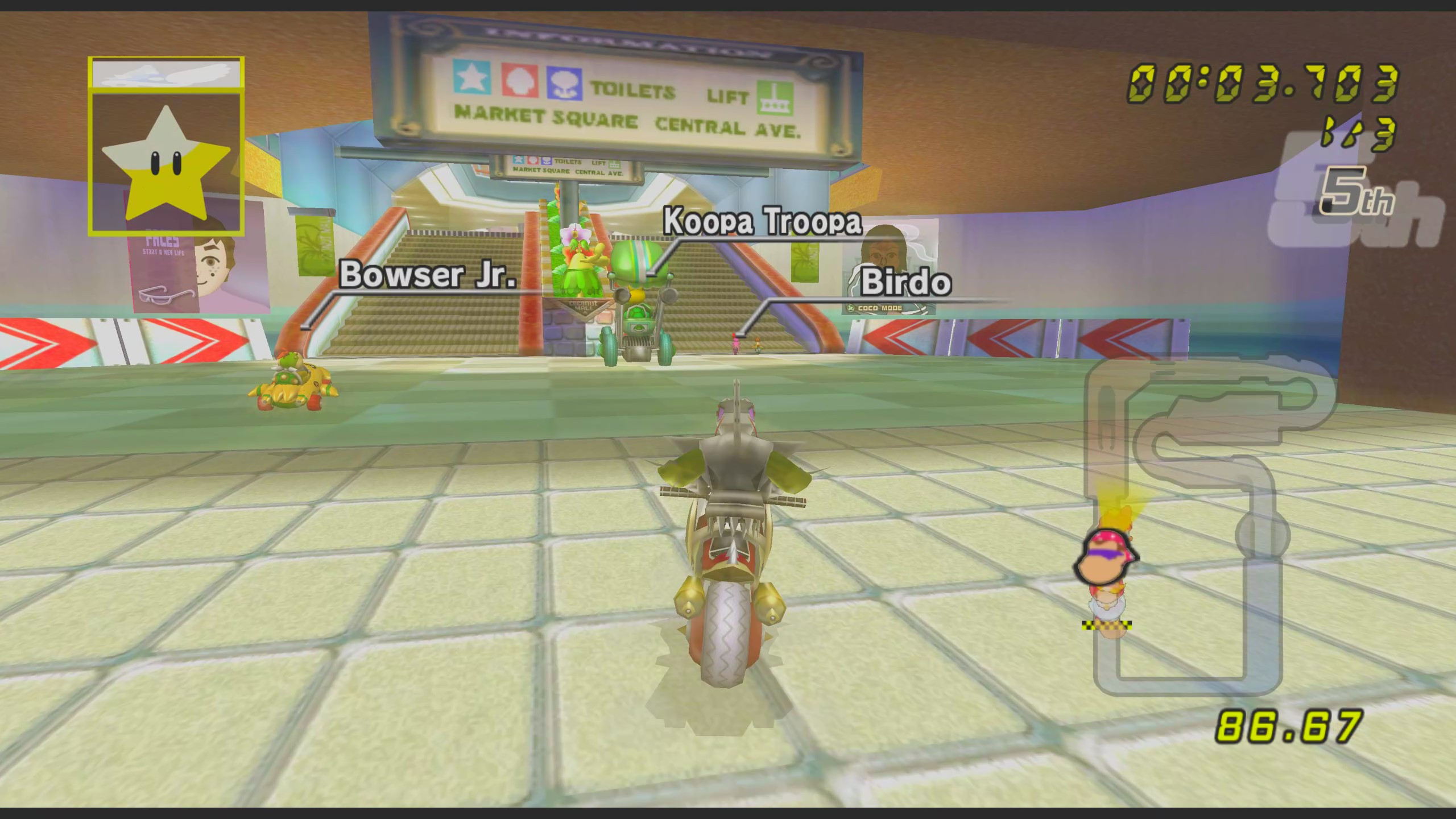 Rez (Gex: Enter the Gecko) v1.2 [Mario Kart Wii] [Mods]