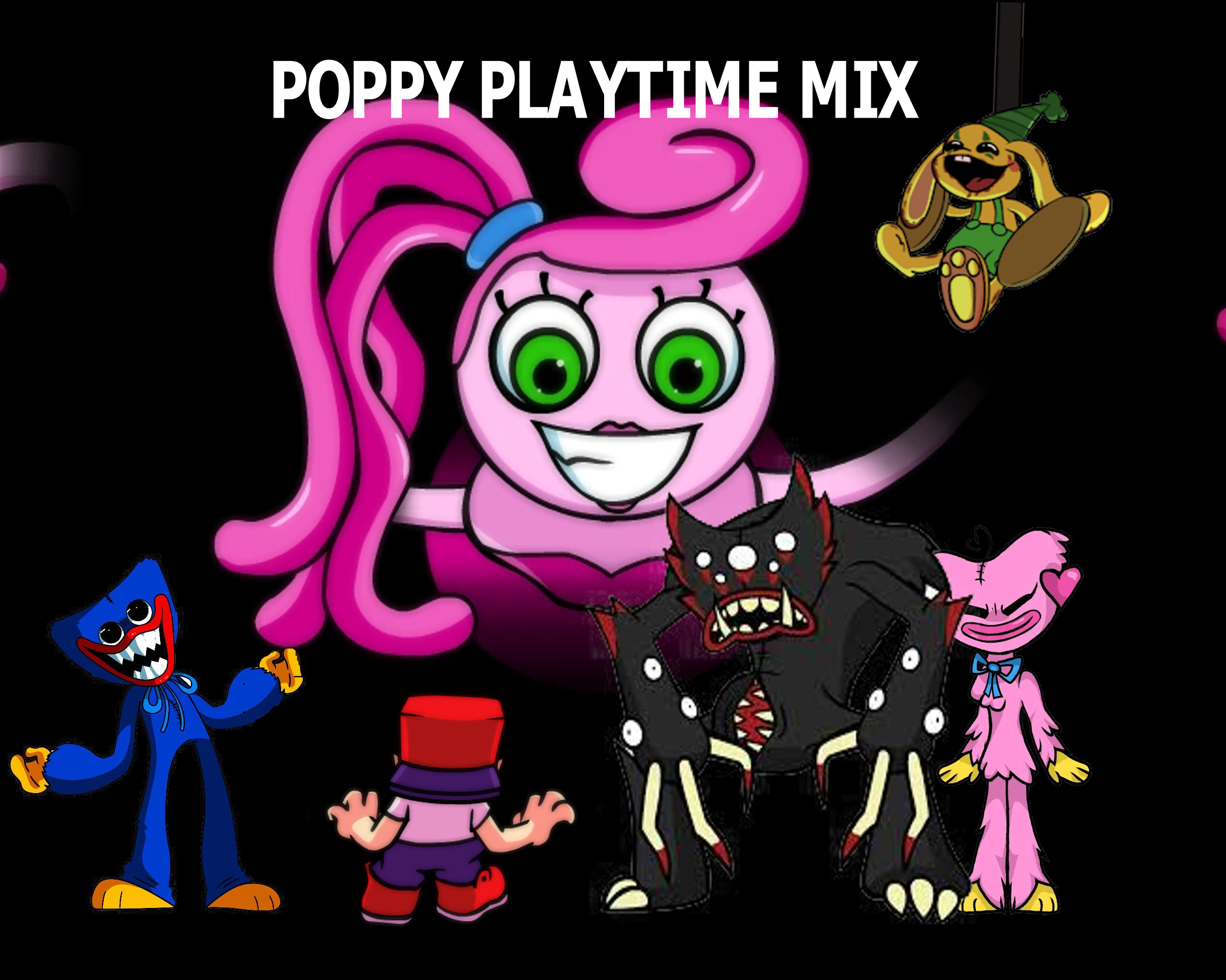 Fnf Poppy Playtime Mix Mod for Friday Night Funkin' | FNF Mods