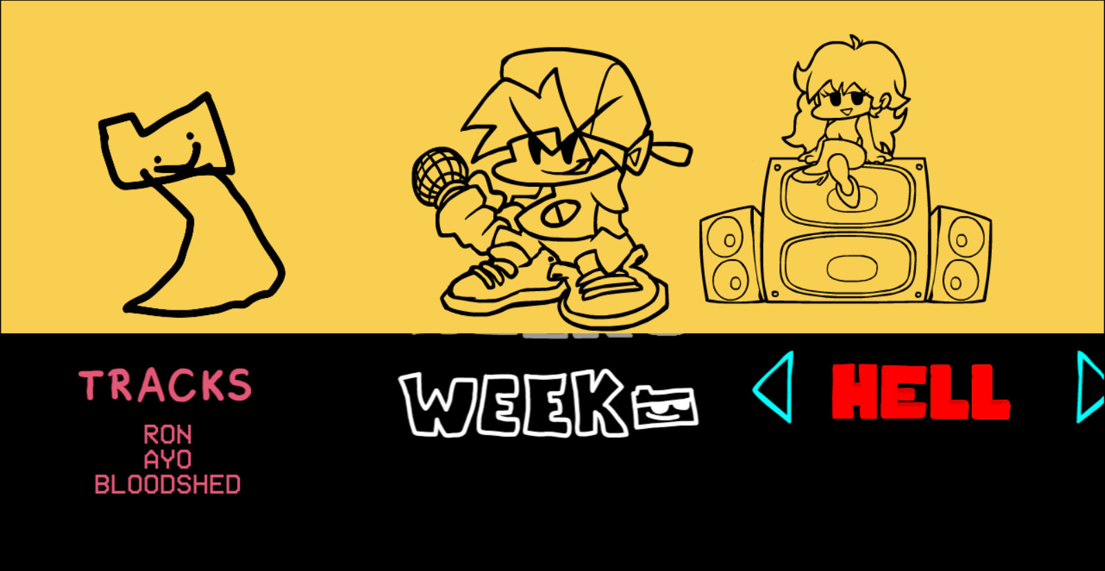 FNF (Hell Diffuculty) v5.0 [Friday Night Funkin'] [Mods]