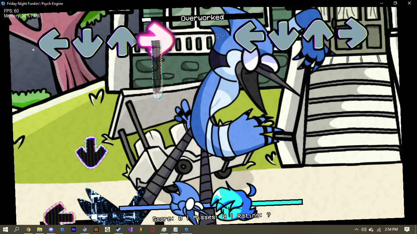 FNF Overworked Re-worked Mod for Friday Night Funkin' | FNF Mods