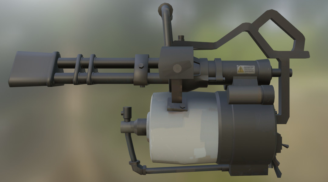 Tri-Barrel Minigun Mod for Team Fortress 2 | TF2 Mods