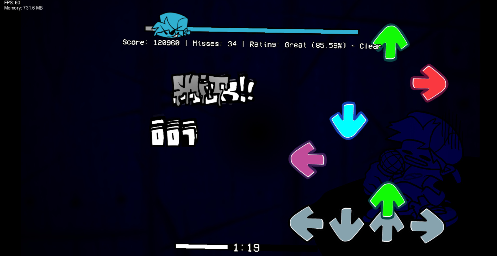FNF Fruit Ninja recolor Mod for Friday Night Funkin' | FNF Mods