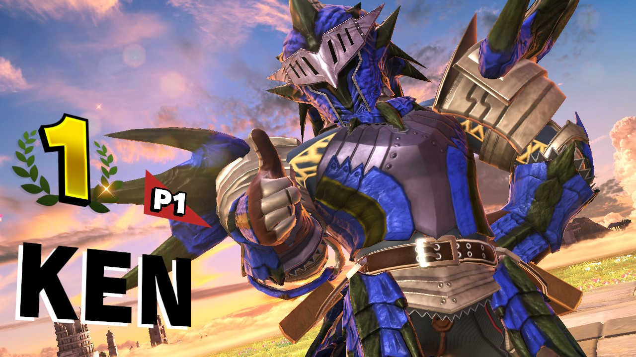 Rathalos Armor Ken Mod for Super Smash Bros. Ultimate | SSBU Mods