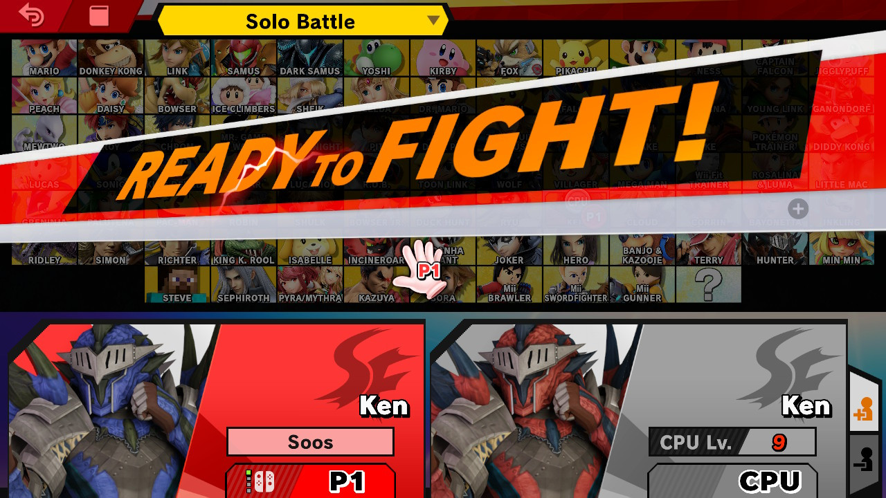 Rathalos Armor Ken Mod for Super Smash Bros. Ultimate | SSBU Mods