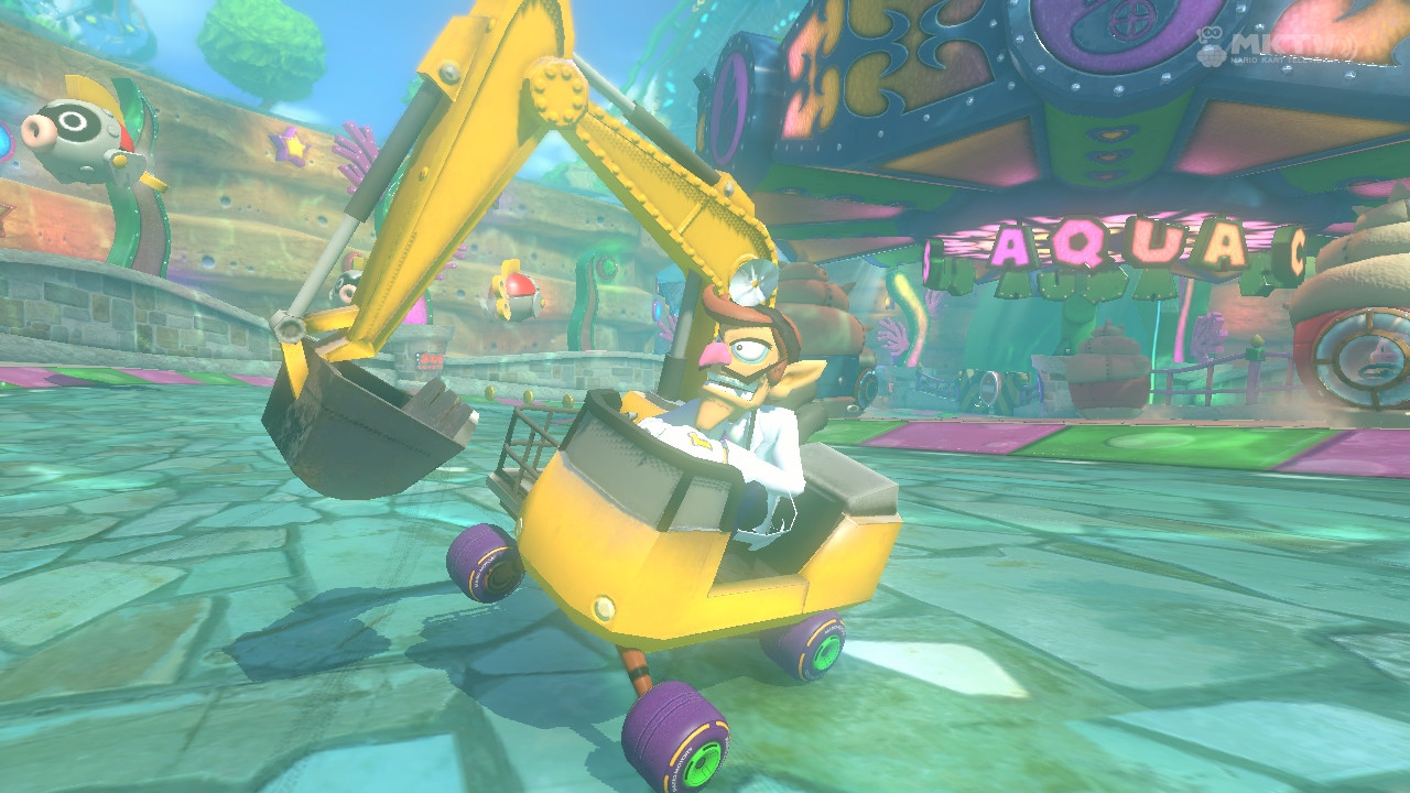 Dr Waluigi [Mario Kart 8] [Mods]