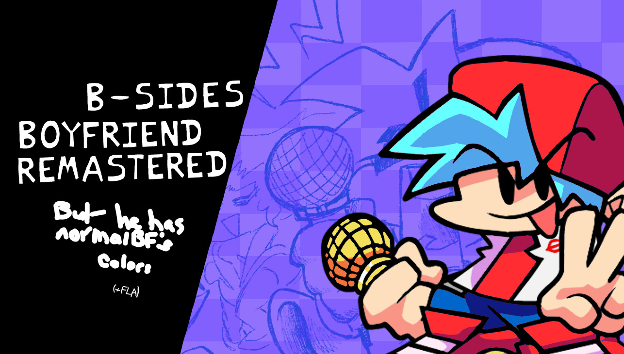 Remastered B-Sides BF but he has classics' color! Mod for Friday Night ...