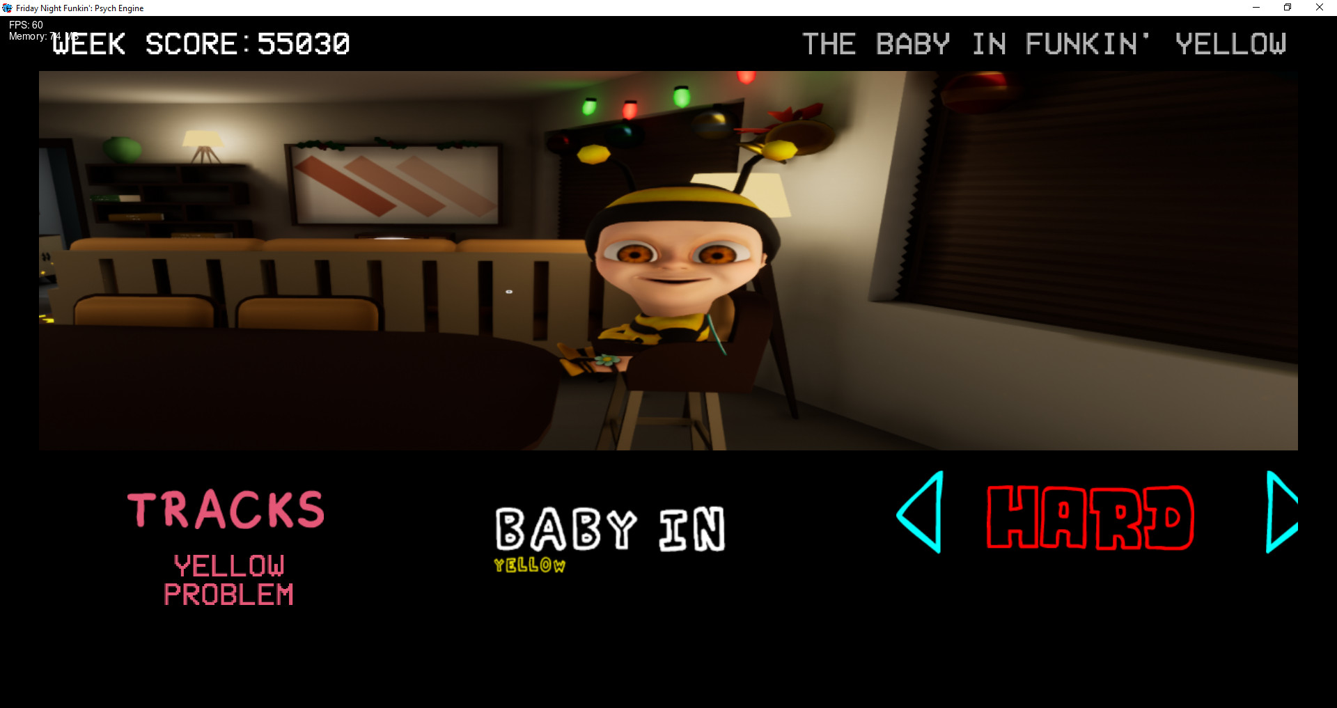 Friday Night Funkin vs Baby In Yellow [Friday Night Funkin'] [Mods]