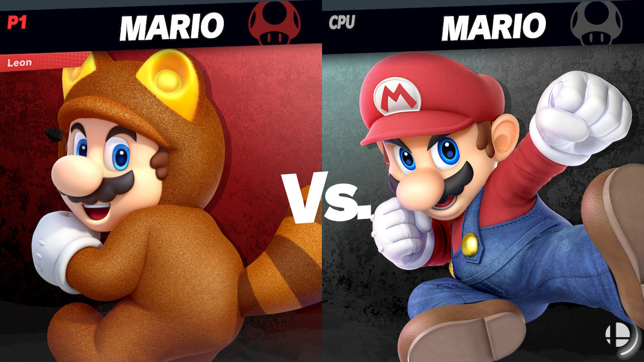 UI for Tanooki Mario [Super Smash Bros. Ultimate] [Mods]