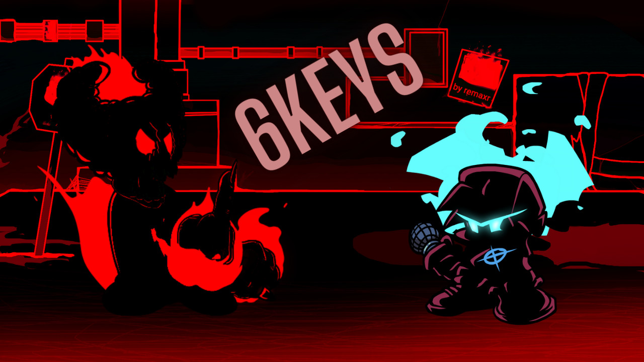 Tricky More Keys (NIGHTMARE UPDATE) Mod for Friday Night Funkin' | FNF Mods