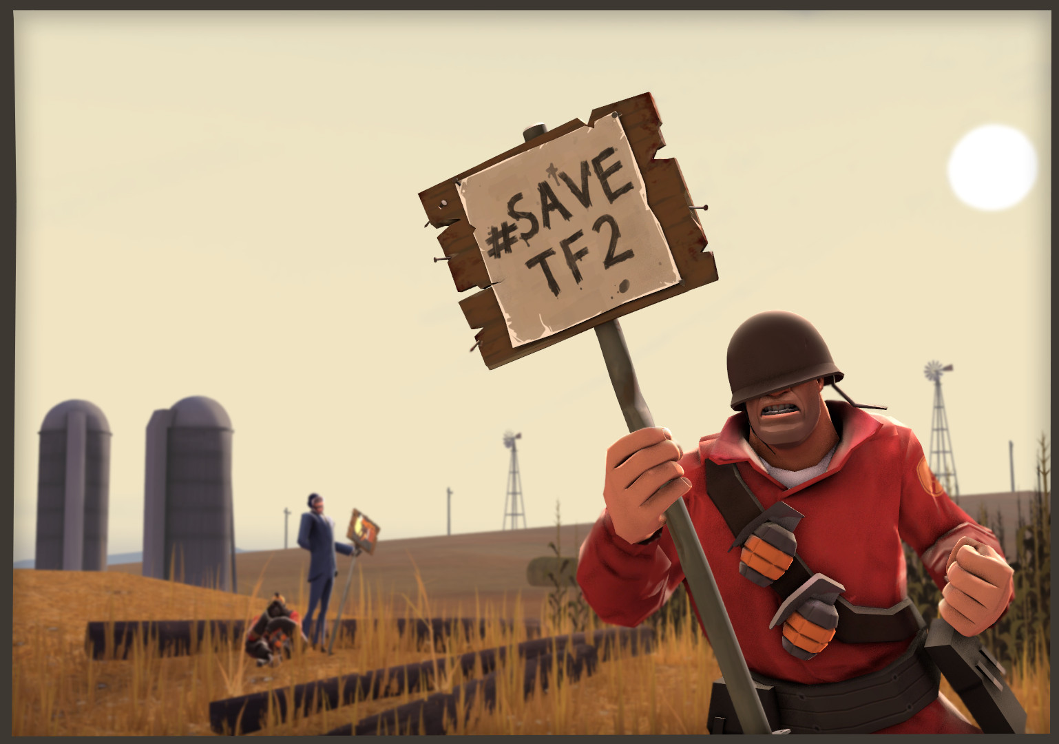 #SaveTF2 Decal [Team Fortress 2] [Mods]