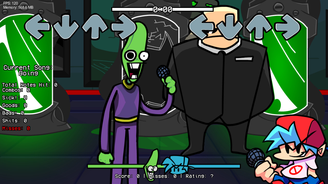 High-Effort Martian Mixtape Port Mod for Friday Night Funkin' | FNF Mods