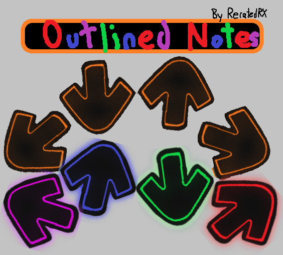 Dark Notes Mod for Friday Night Funkin' | FNF Mods