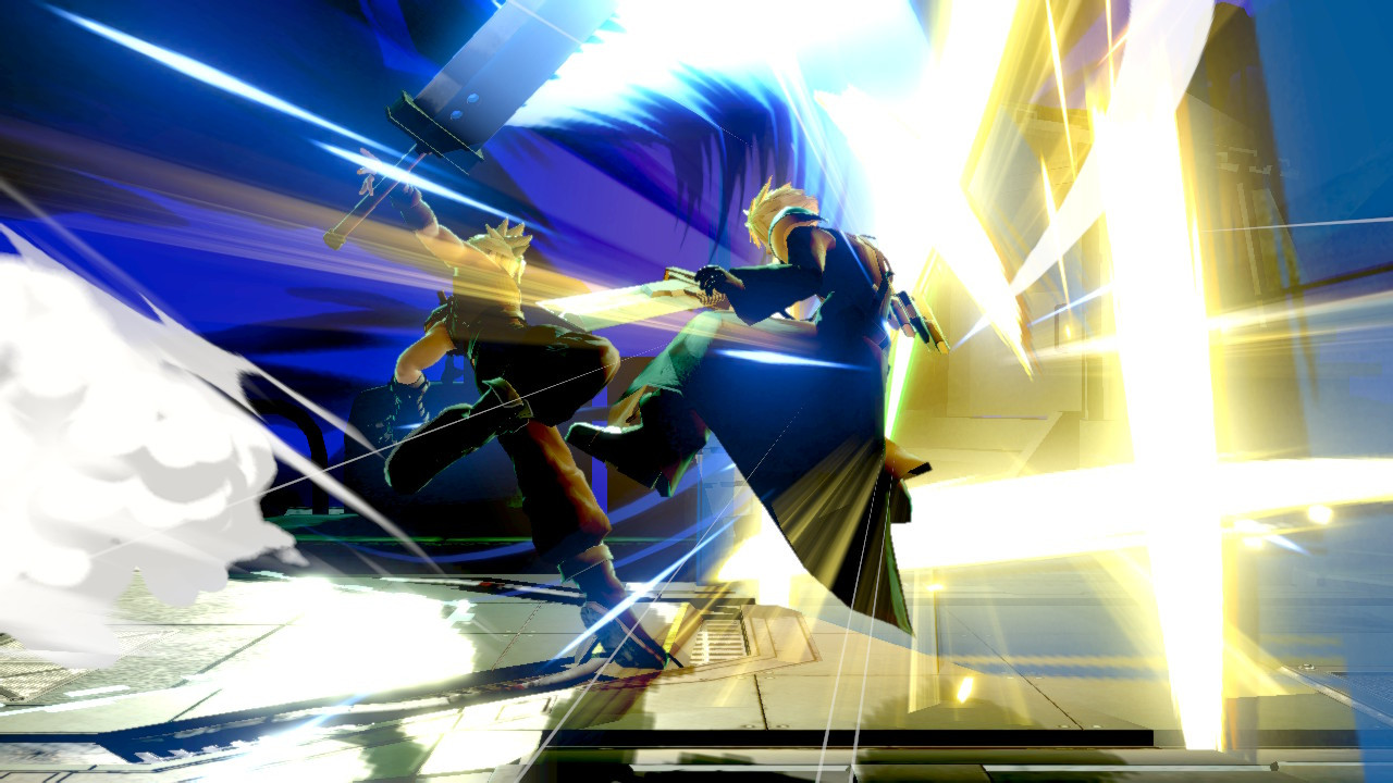 Reverse Colour Specials For Cloud [Super Smash Bros. Ultimate] [Mods]