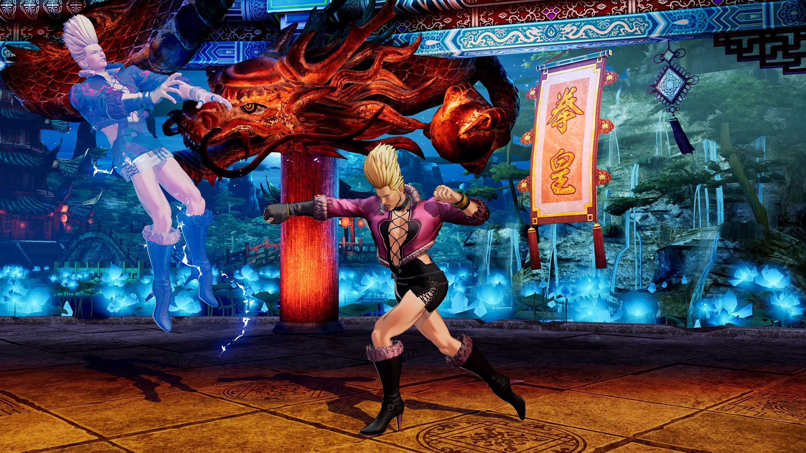 Benimaru as Shermie Mod for The King of Fighters XV | KoFXV Mods