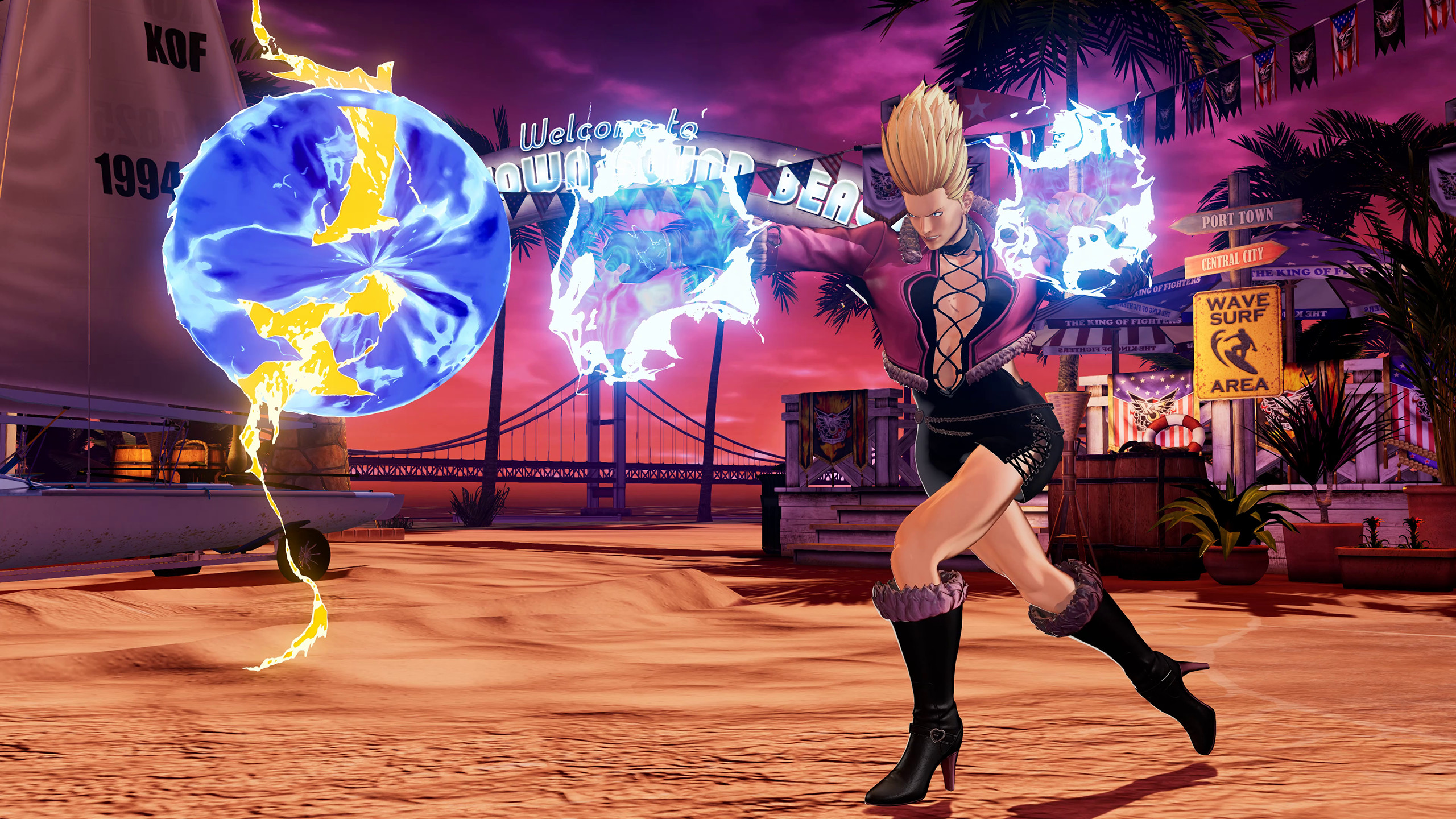 Benimaru as Shermie Mod for The King of Fighters XV | KoFXV Mods