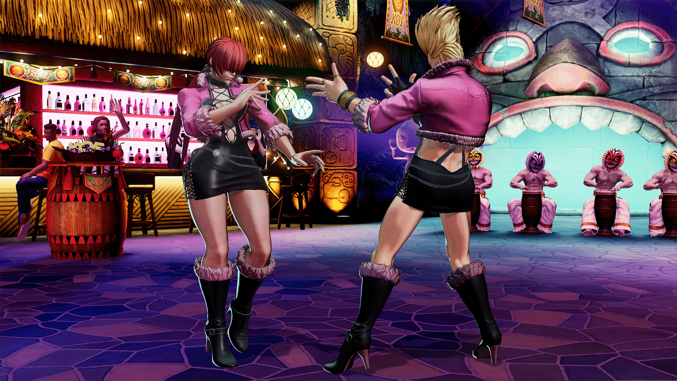 Benimaru as Shermie Mod for The King of Fighters XV | KoFXV Mods