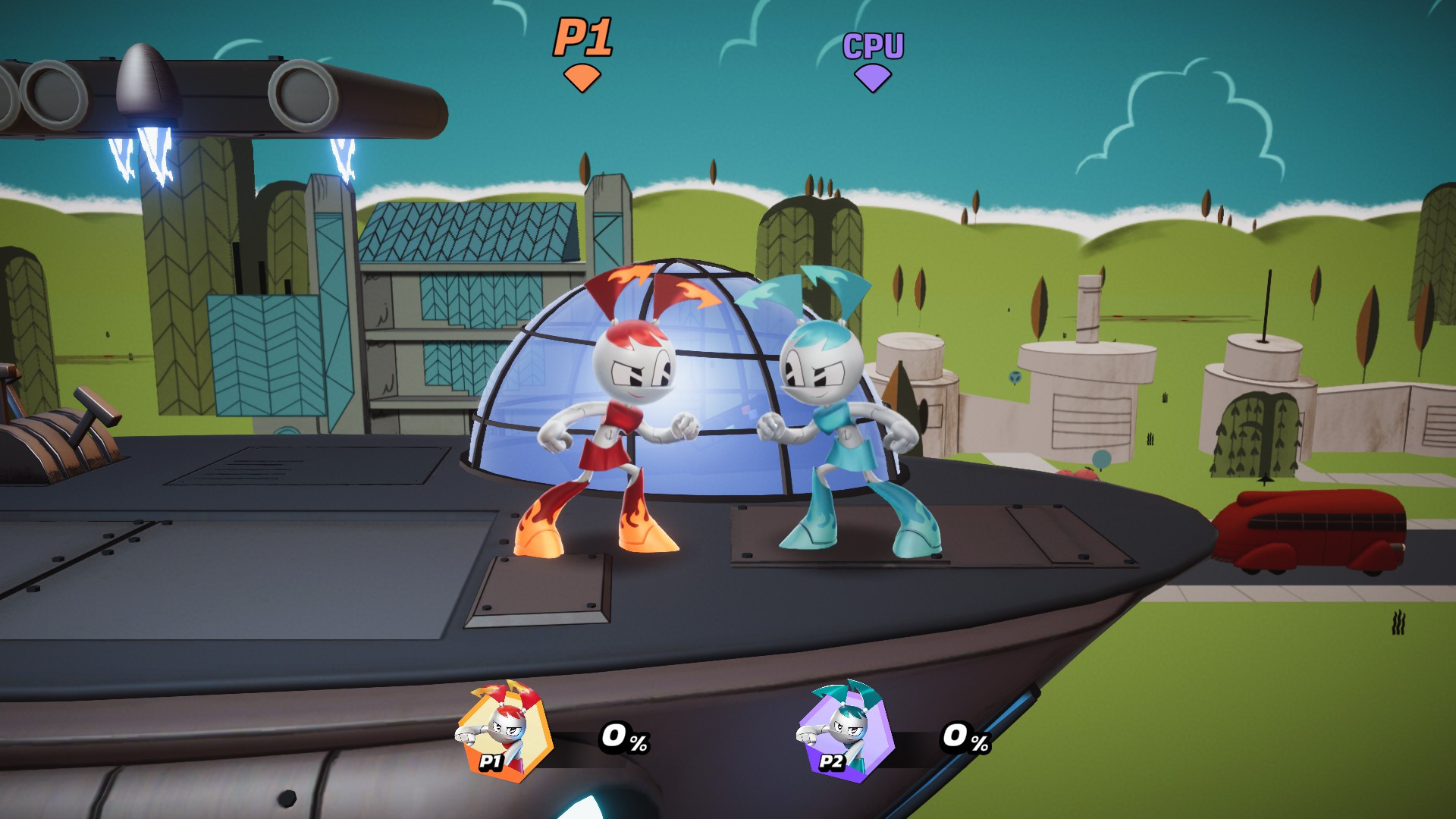 Red Hot XJ9 but is cartoon accurate lips color [Nickelodeon All-Star ...