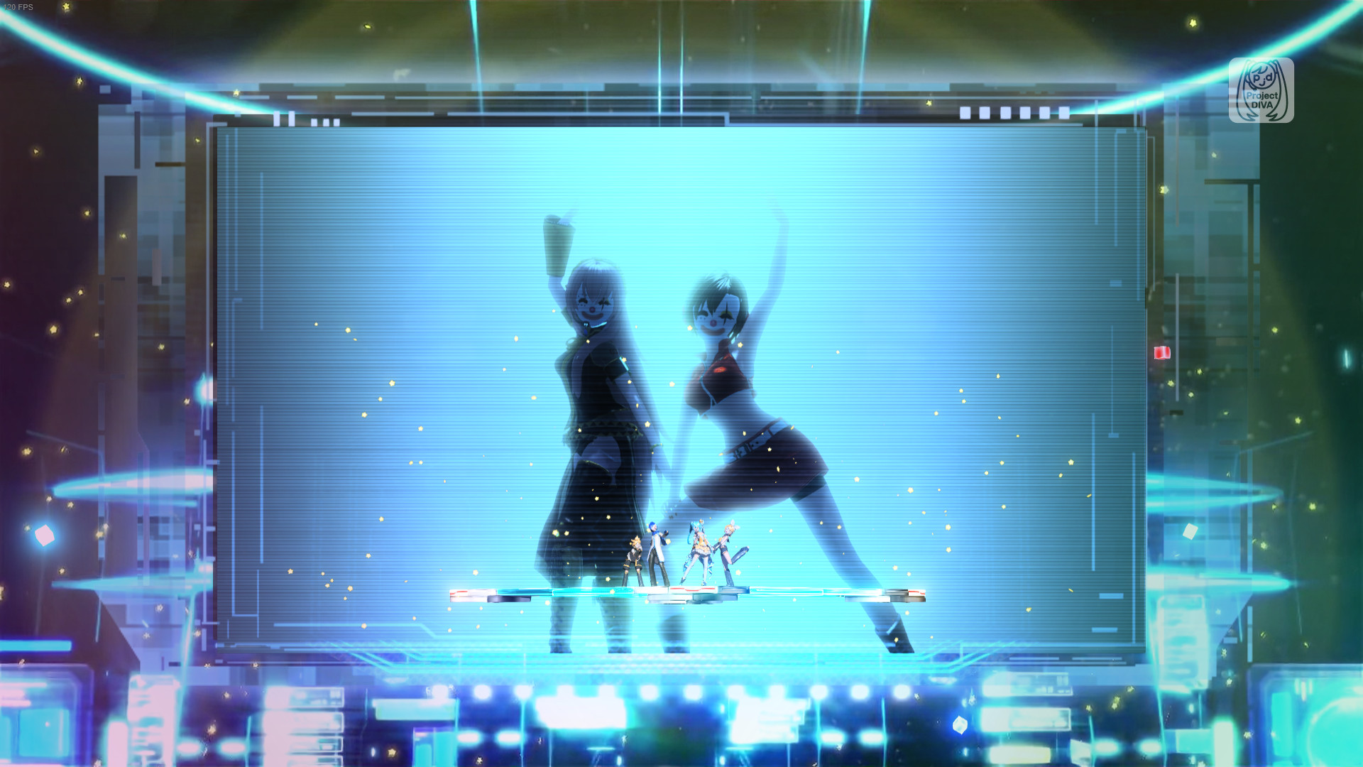 Clown Mask Mod for Hatsune Miku: Project DIVA Mega Mix+ | PDMegaMix+ Mods