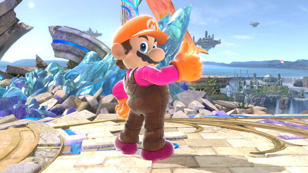 Dunkin' Donuts Mario! Mod for Super Smash Bros. Ultimate | SSBU Mods
