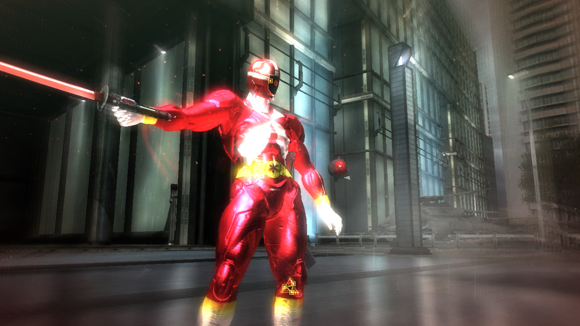Power Rangers Lightspeed Rescue Red Mod for Metal Gear Rising ...